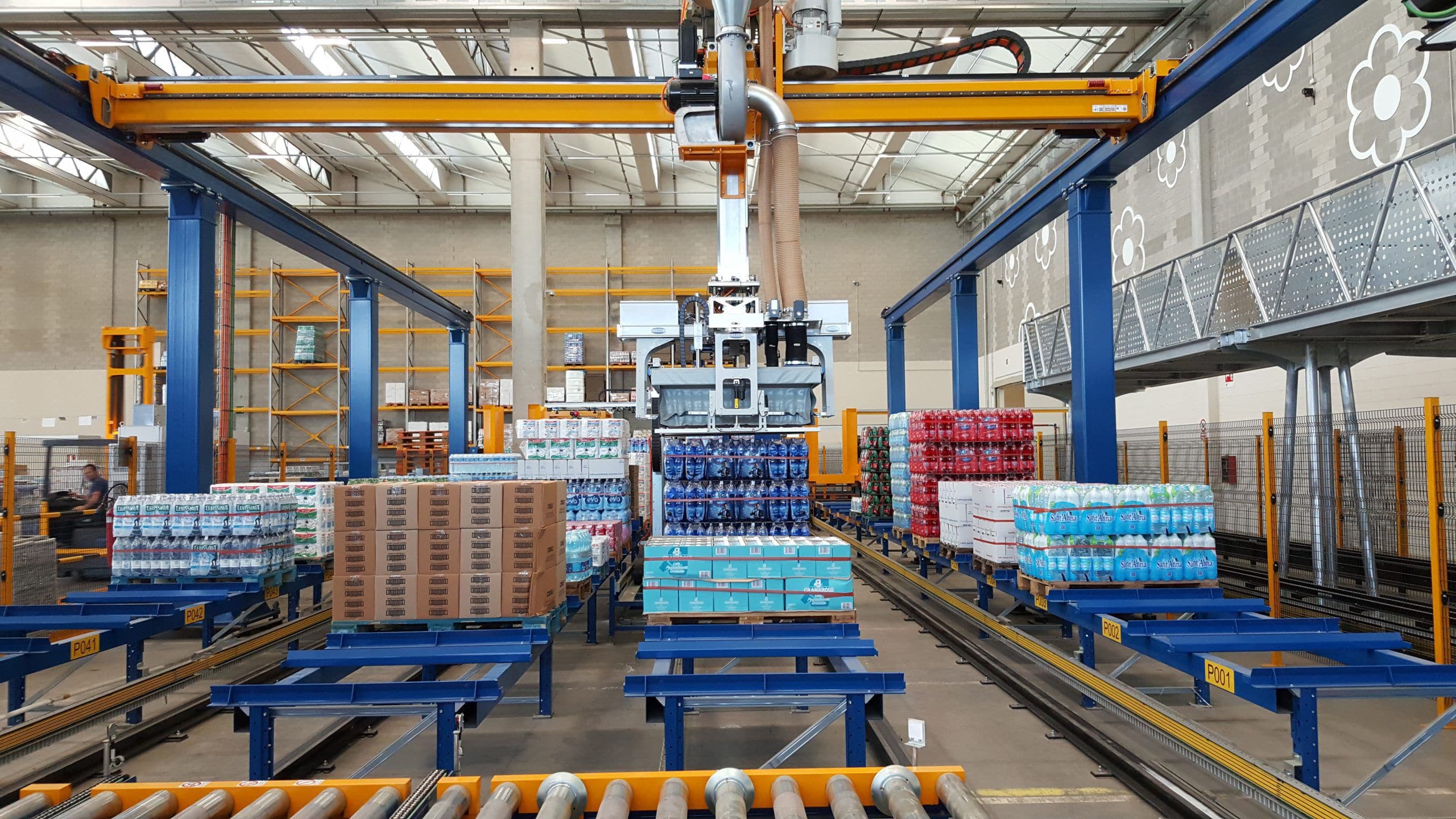 Cartesian palletizer - UTECO CONTEC SRL - robotic / positioning / handle