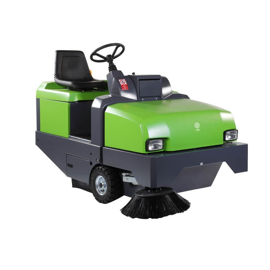 Ride-on sweeper - 175 series - ICA - gasoline / battery-powered / with ...