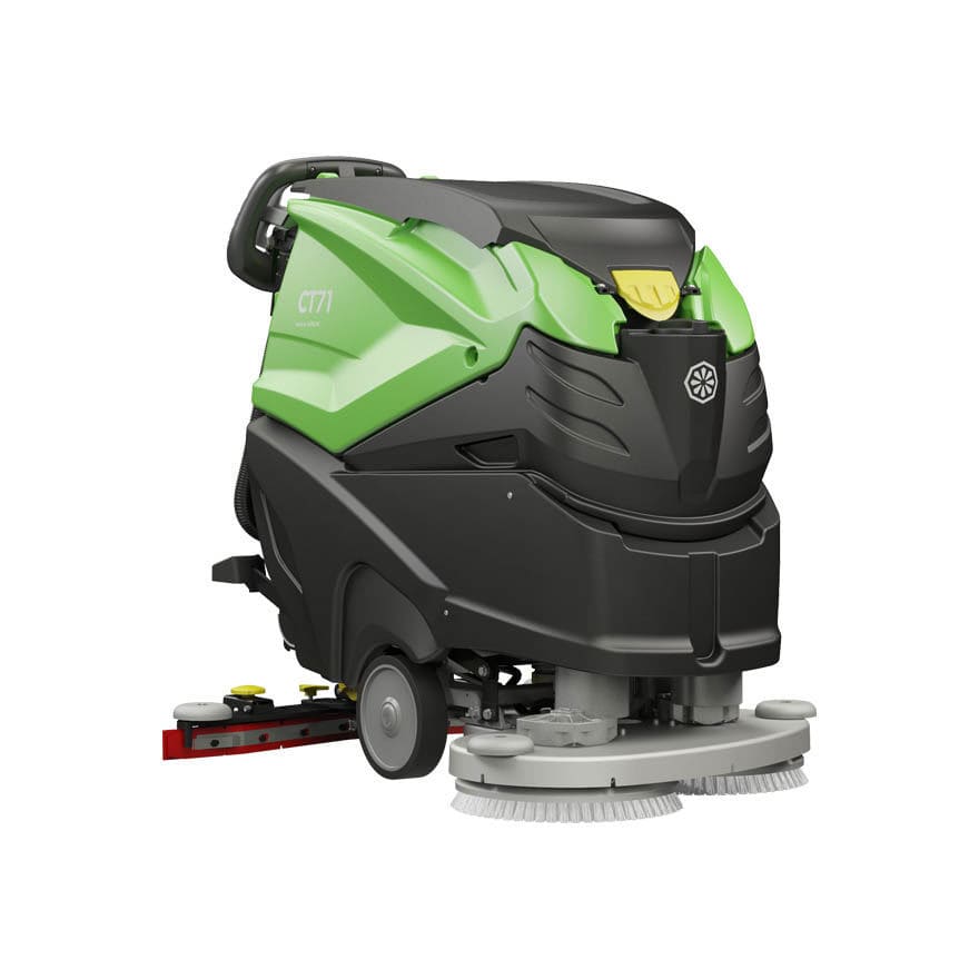 Walk-behind scrubber-dryer - CT 71 series - ICA - battery-powered