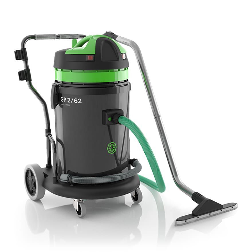 Industrial vacuum cleaner - GP 2/62 - ICA - dry / liquids / single-phase