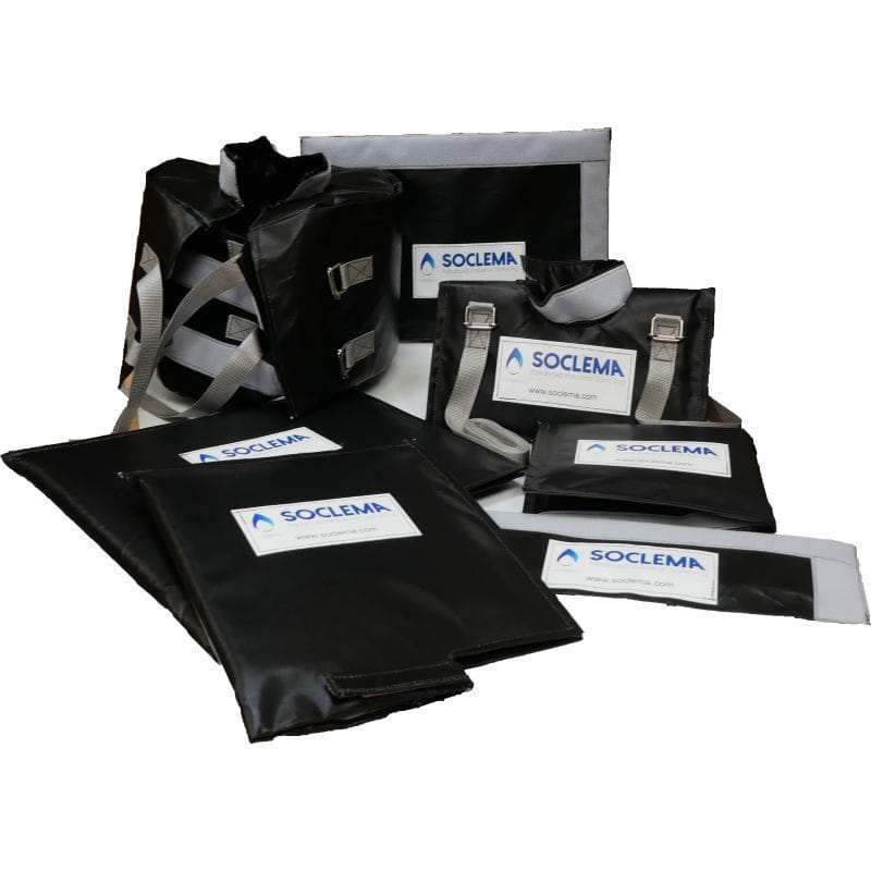 Removable insulation blanket - SOCPROTHERM - SOCLEMA - for pipes / for ...