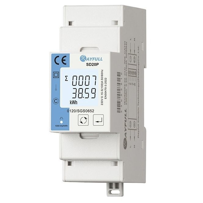 MID certified electric energy meter - SD20P - Rayfull Electric ...