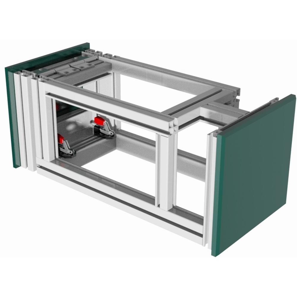 Aluminum profile machine frame and housing - 521011 - trimat srl