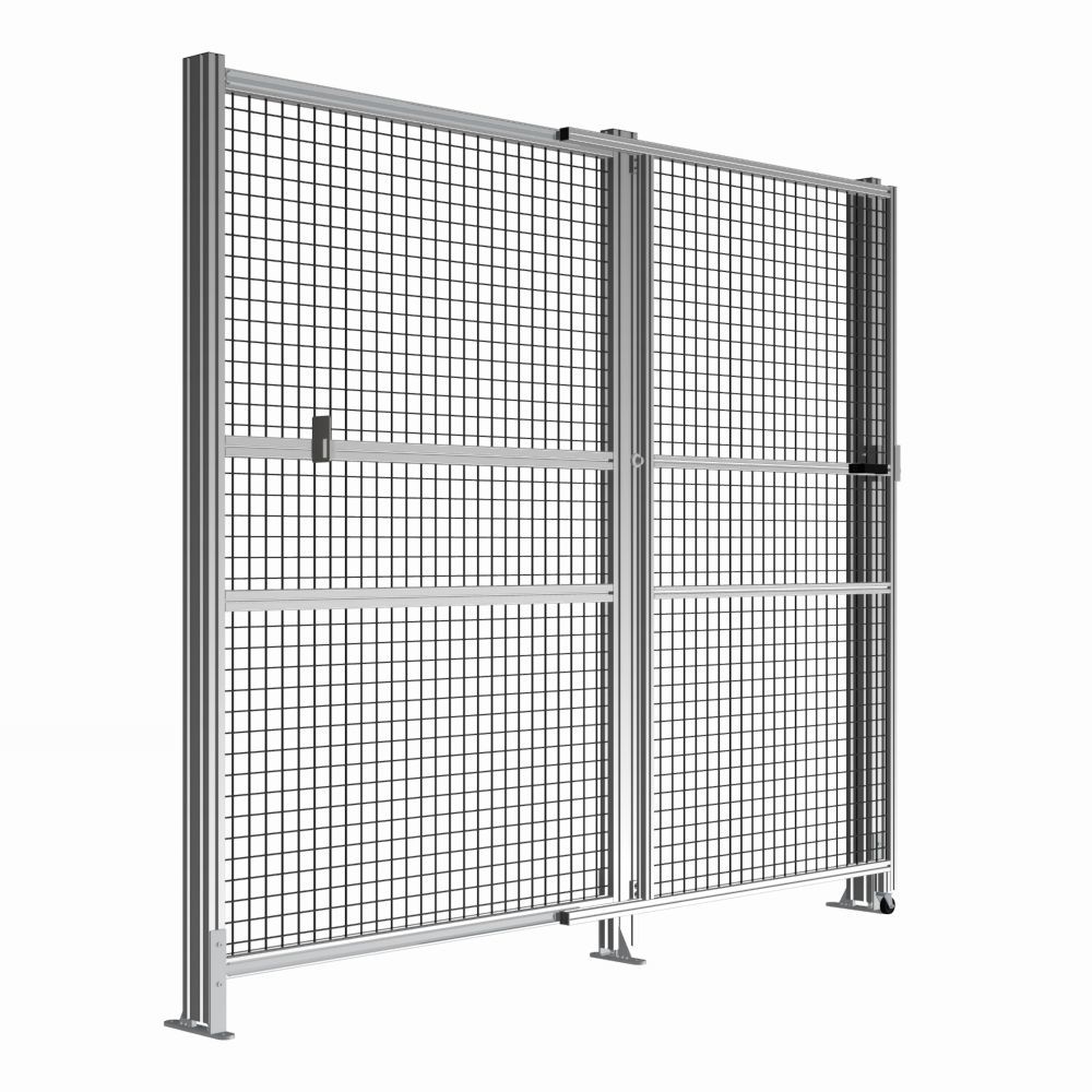 Sliding door - 5415 series - trimat srl - aluminium / galvanised steel ...