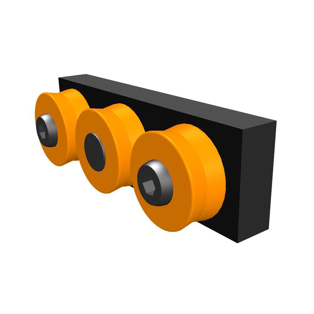 Roller bearing - P1201 - trimat srl - axial / nylon / sliding