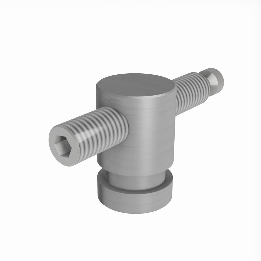 Non-threaded stud - R3020 - trimat srl - aluminium / through