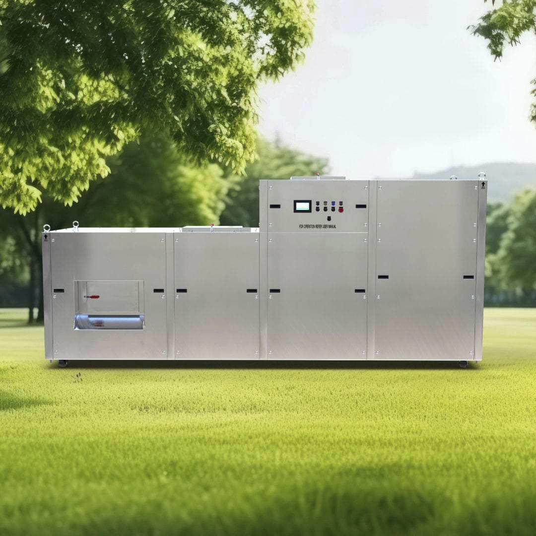 Organic waste composting machine - IOTA1/1000 - Komposta SBRL ...