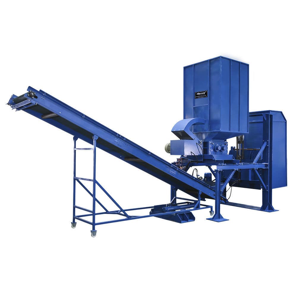 Primary shredder - HTLS-TS 600 - eco Nielsen - double shaft / paper ...