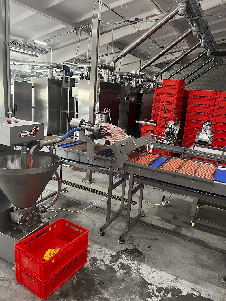 Meat stick meat forming machine - Hydroshpriz - manual / semi-automatic