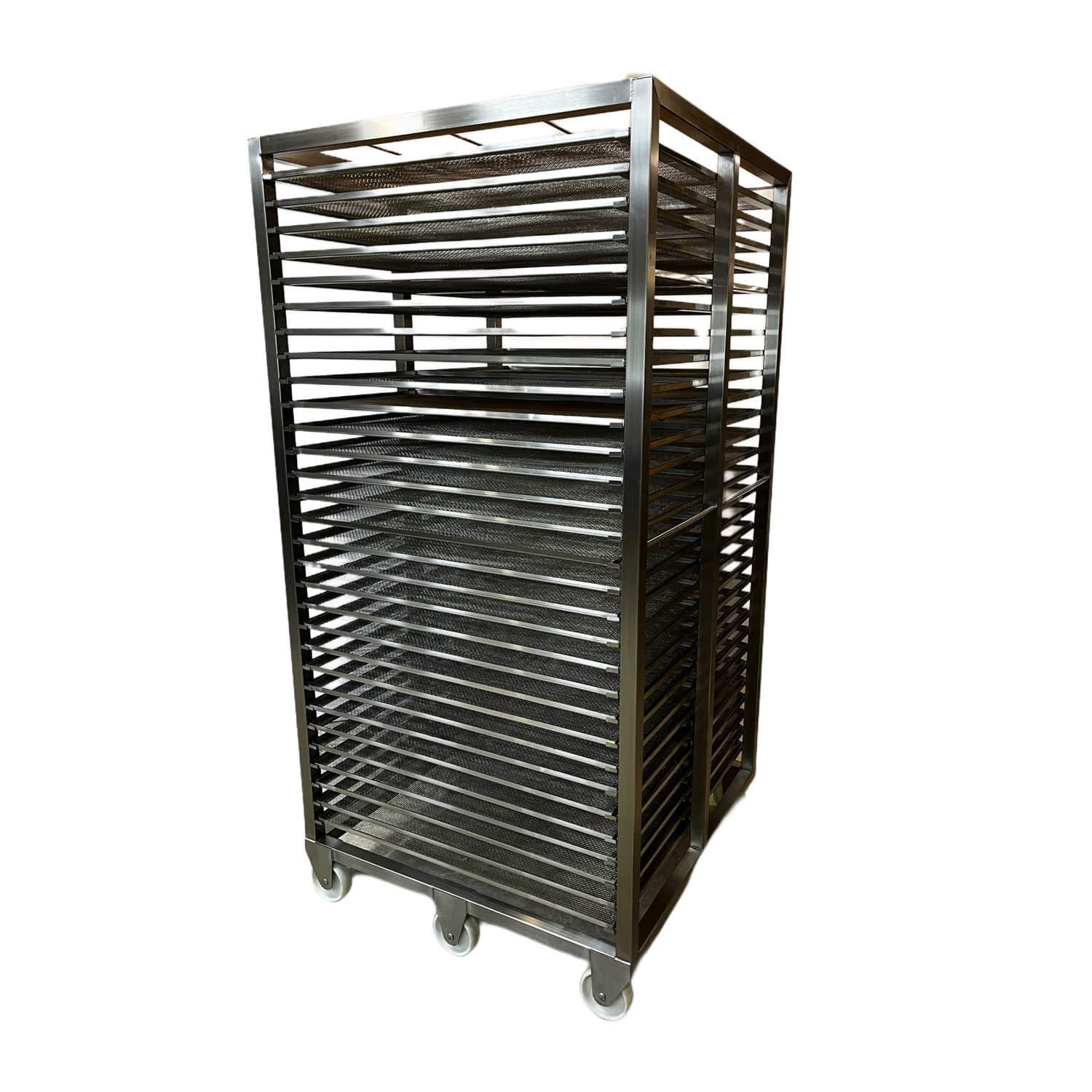 Meat cart - Hydroshpriz - transport / stainless steel / multi-level