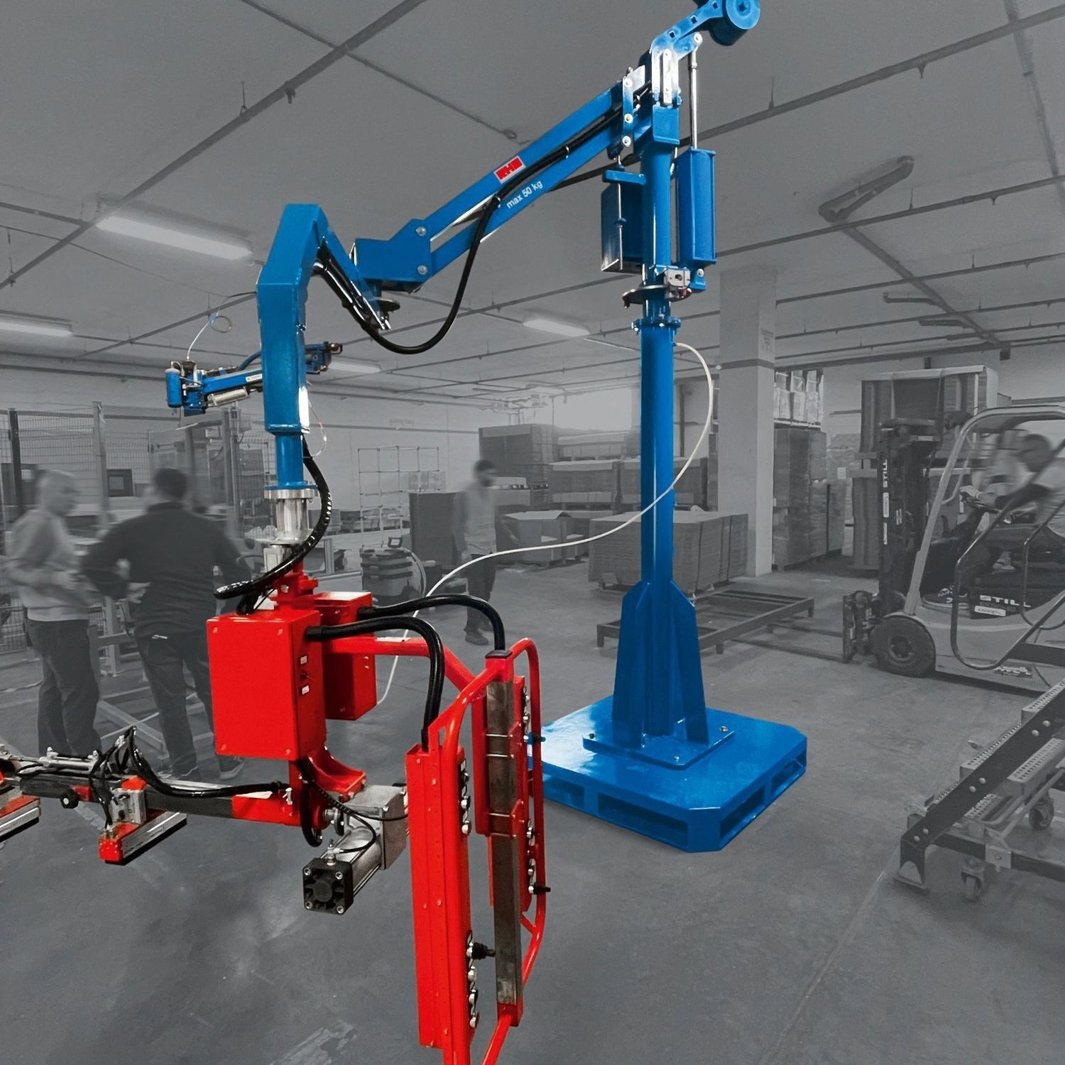 Mechanical manipulator - COLUMN MANIPULATOR - RHS - pneumatic / with ...