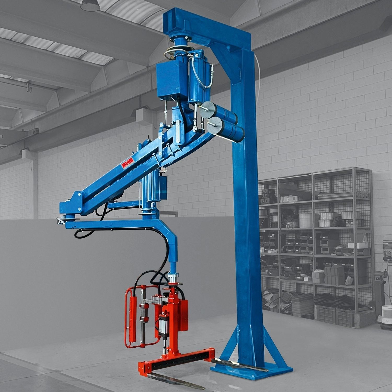 Pneumatic manipulator - FIXED CEILING MANIPULATOR - RHS - with gripping ...
