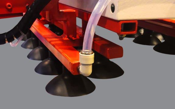 Circular suction cup - RHS - for materials handling / for bags