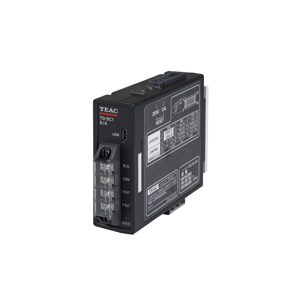 Load cell signal conditioner - TD-SC1 - TEAC Corporation - RS-485 / DIN rail / rack-mount