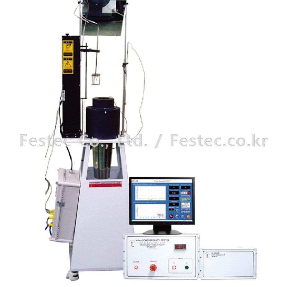 Non-combustiblity test equipment - FESTEC - temperature / loss ...