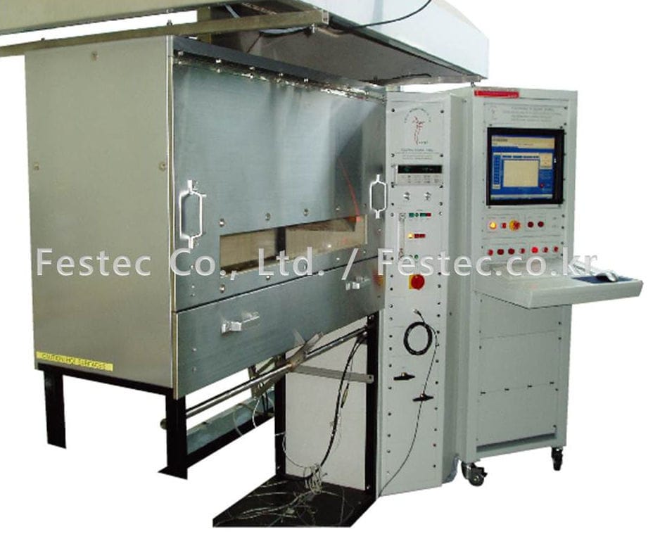 Thermal radiation test equipment - FESTEC - insulation / automatic / flame
