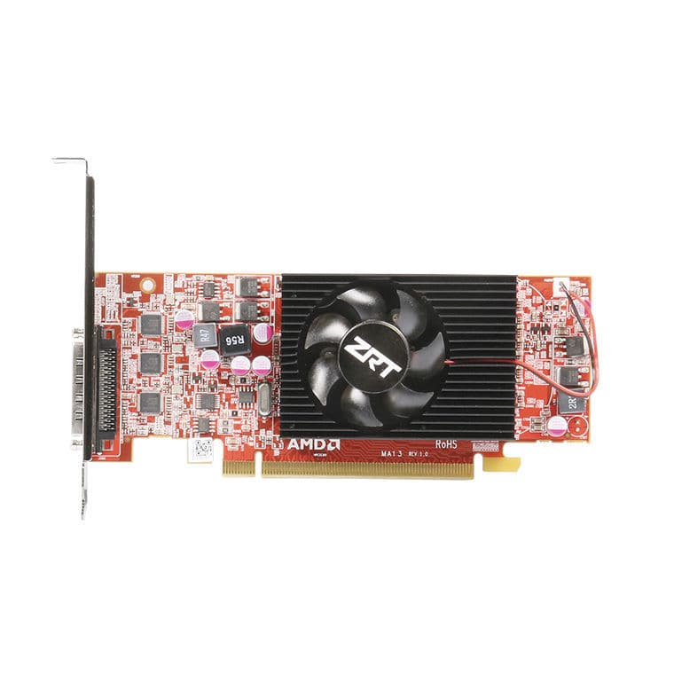 PCI Express graphics card - HD6570 1GD3 4VGA - ZRT Technology - SFF ...