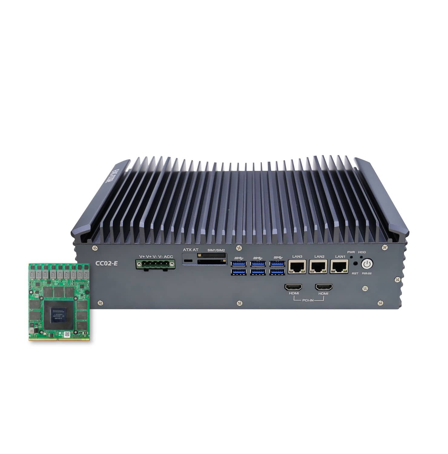 Medical computer - EAC-CC02-E00 - ZRT Technology - box / Edge AI / GPU