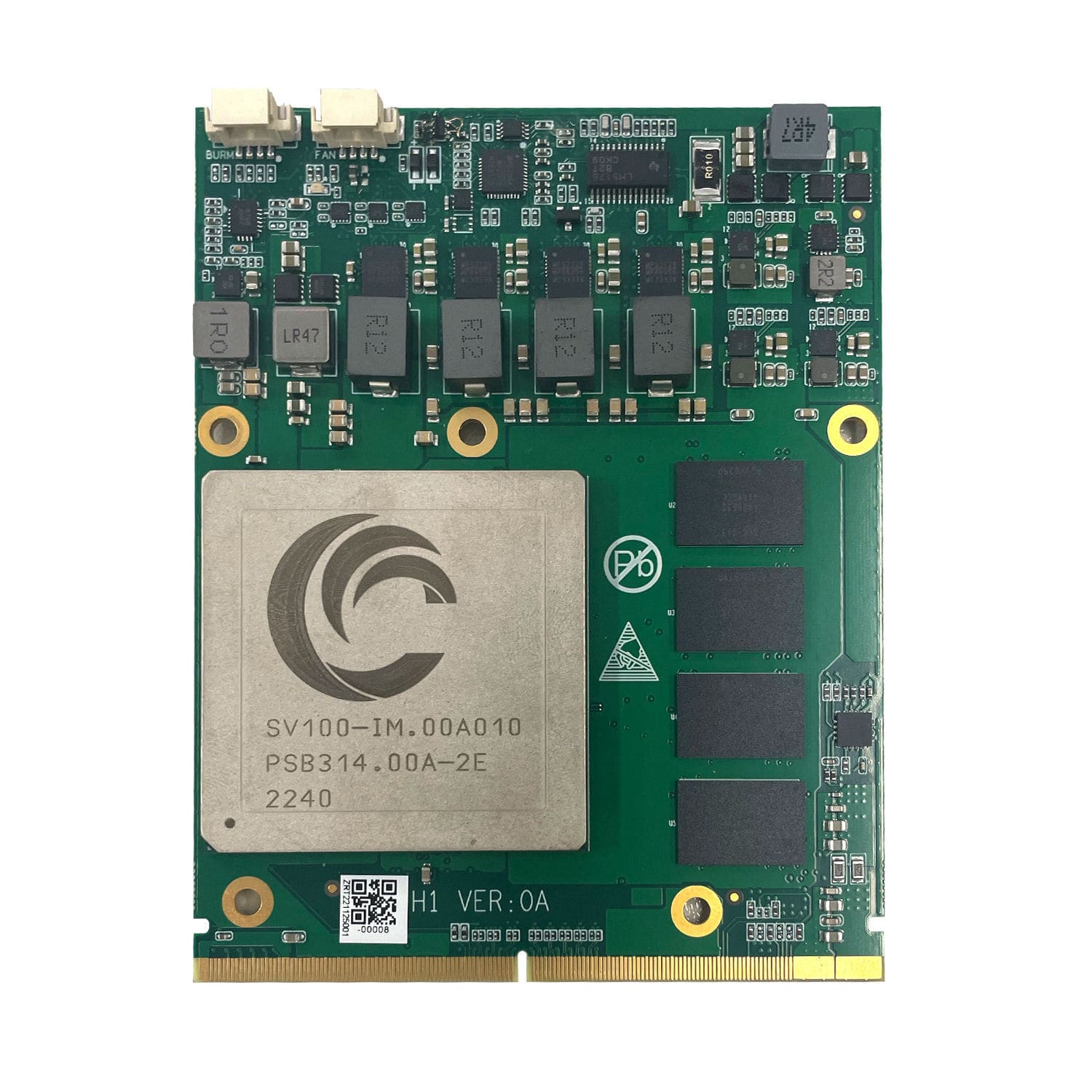 MXM AI inference acceleration card - SV100 - ZRT Technology - deep learning