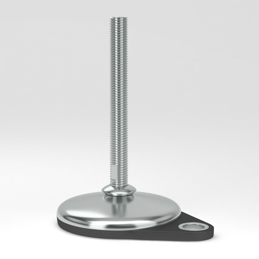 Machine foot - HMF series - NHK Group ApS - equipment / rubber ...