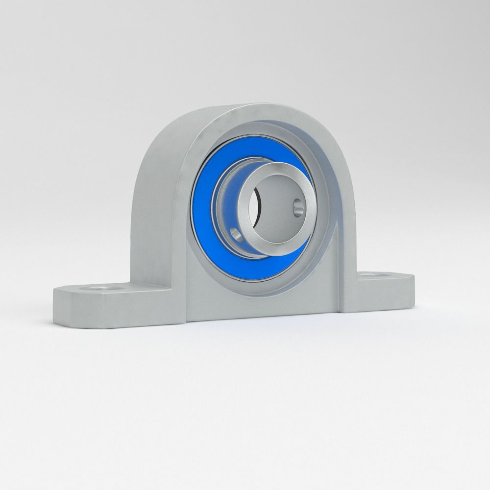 Pillow bearing unit - SUP series - NHK Group ApS - steel / stainless ...