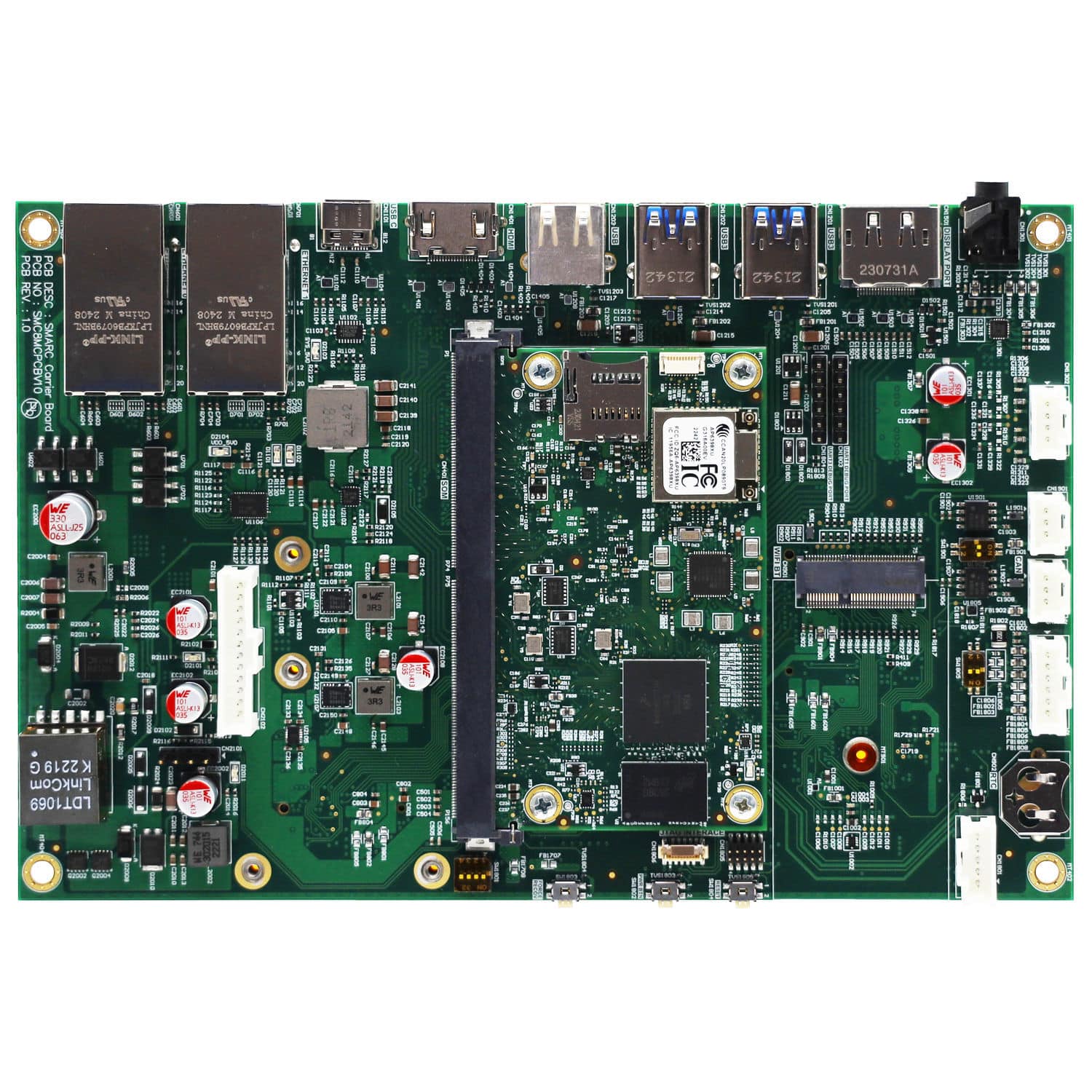 SMARC® development kit - VEST-8MN-07-SMX-DEV - VEST - ARM® Cortex A53 ...