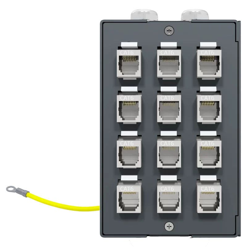 Fiber optics distributor - MDB EasyPatch-CU - AIXONTEC - IP20 / shielded / DIN rail