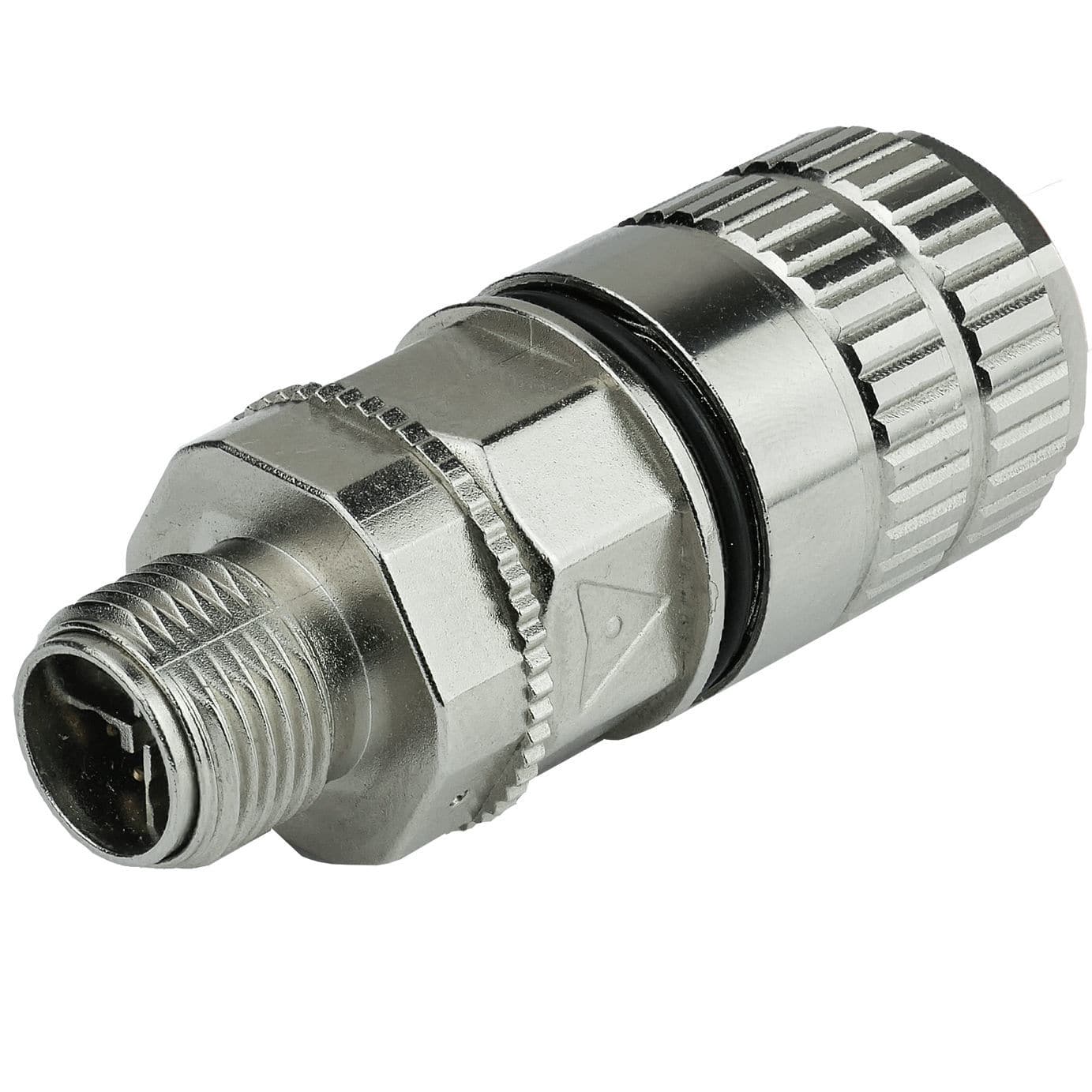 Data connector - 70109 - AIXONTEC - Ethernet / round / screw-in