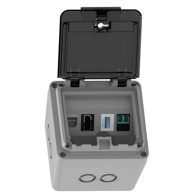 Distribution box - 21807 - AIXONTEC - surface mounted / plastic / ABS