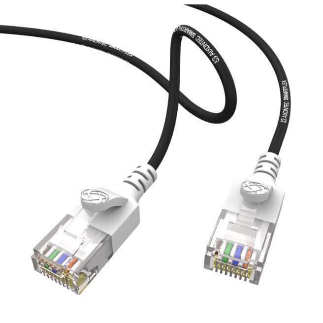 RJ45 patch cord - 20118.BK-WI - AIXONTEC - CAT 6