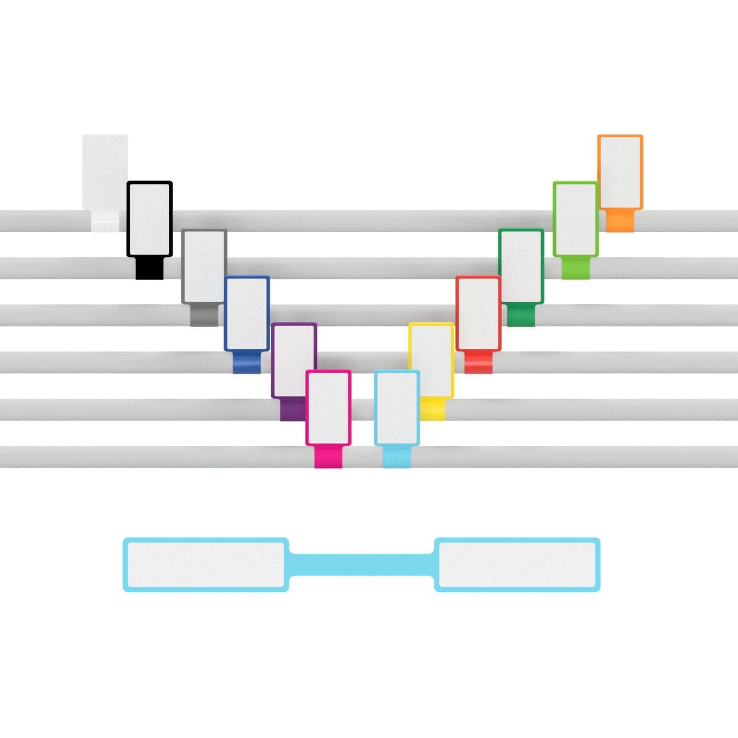 Identification label - LABEL YOUR CABLE - AIXONTEC - cable / wrap ...