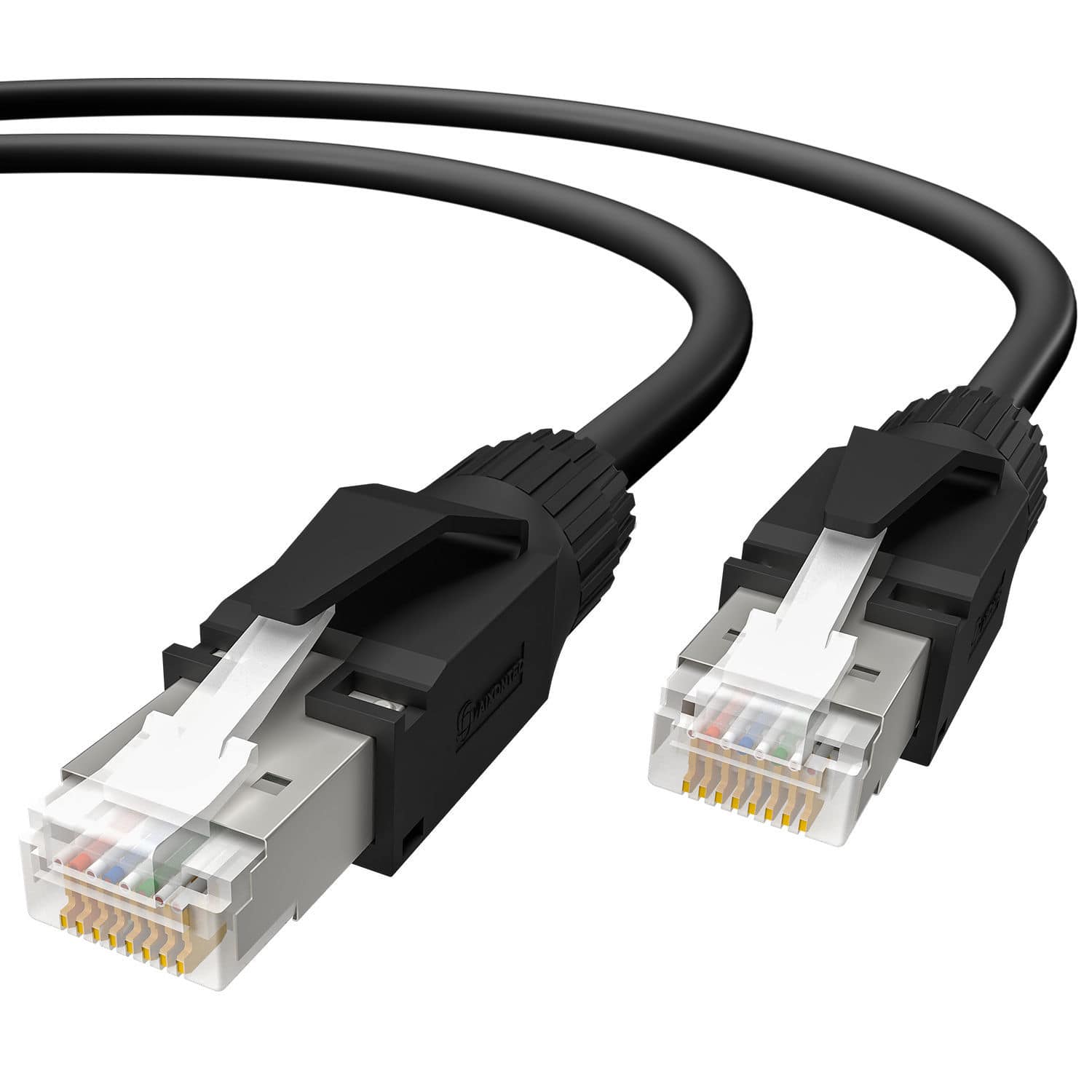 Mains power supply electrical cable - AIXONTEC - data / Ethernet / RJ45