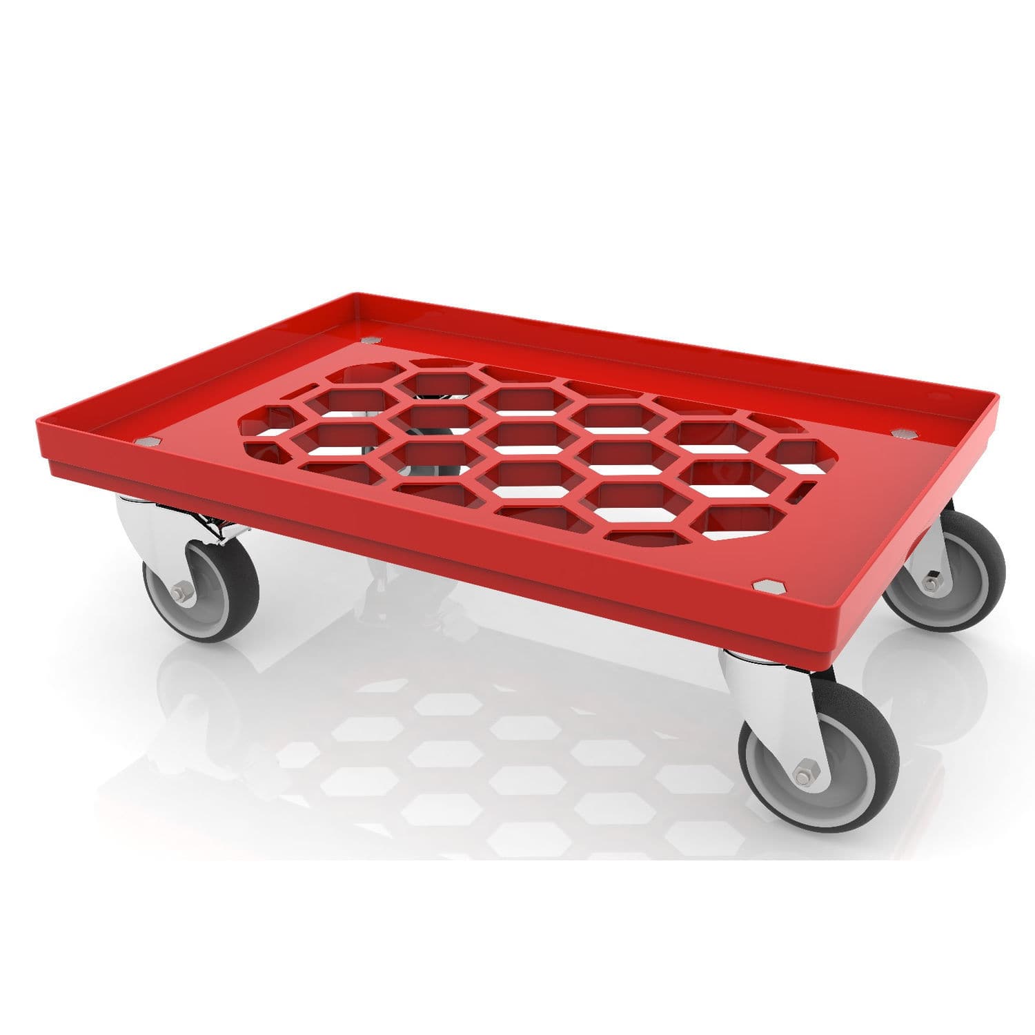 Container dolly - DP4060-MR - Demreplast - for transport / ABS