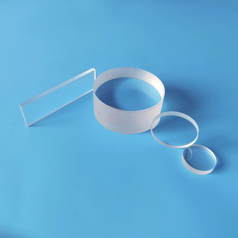 Rectangular optical window - ZLY822 - zoolied inc. - round / quartz