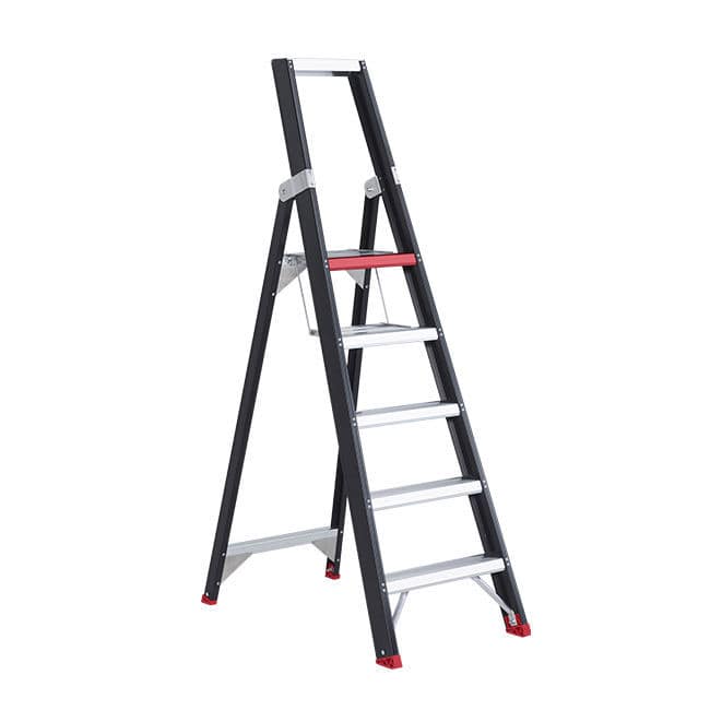 Aluminum step ladder - Taurus - Altrex B.V. - riveted / 3-step / 4-step