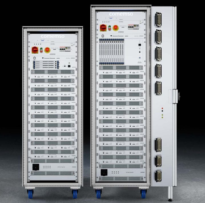 High-accuracy battery simulator - comemso electronics GmbH - BMS test ...
