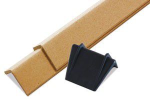 Plastic edge protector - cordstrap b.v. - for strapping tape
