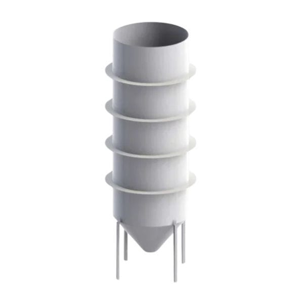 Cylindrical-conical silo - SB series - SRD Machine Agriculture and Construction Industry Trade ...
