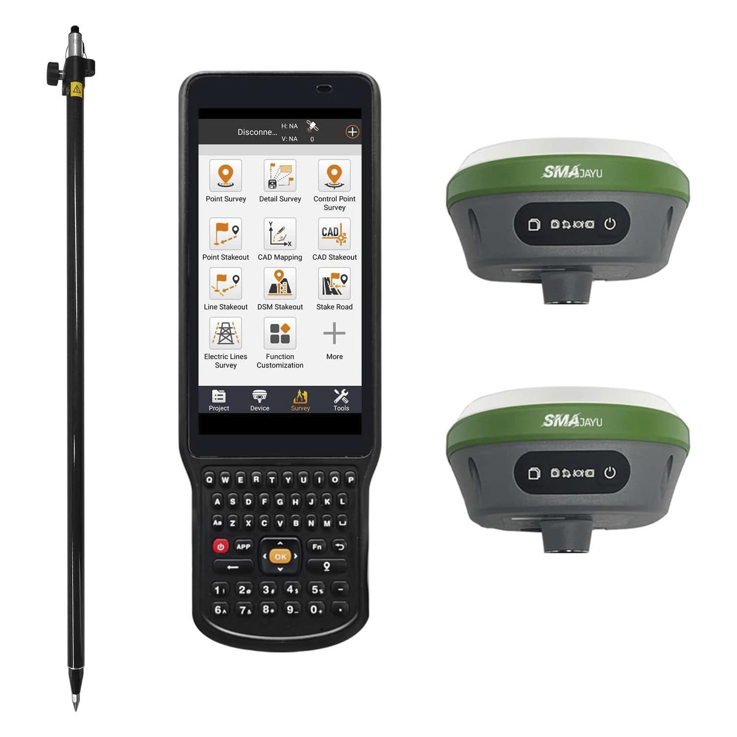 RTK receiver - SMA26 RTK+Pole - SMAJAYU(SHENZHEN) CO.,LTD - GNSS / for ...