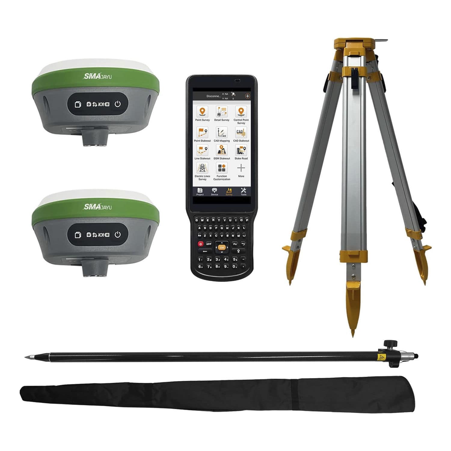 RTK receiver - SMA26 RTK+Pole+Tripod - SMAJAYU(SHENZHEN) CO.,LTD - GNSS / for surveying / with ...