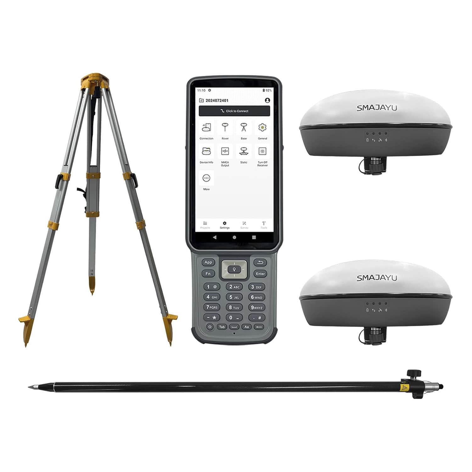 RTK receiver - SMA20 RTK+Pole+Tripod - SMAJAYU(SHENZHEN) CO.,LTD - GNSS ...