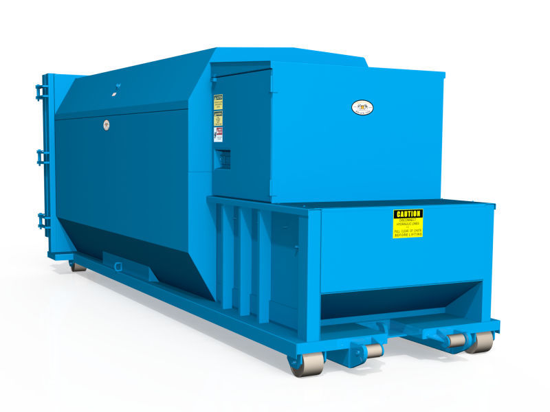 Mixed waste compactor - SC series - Cram a lot - mobile / modular ...