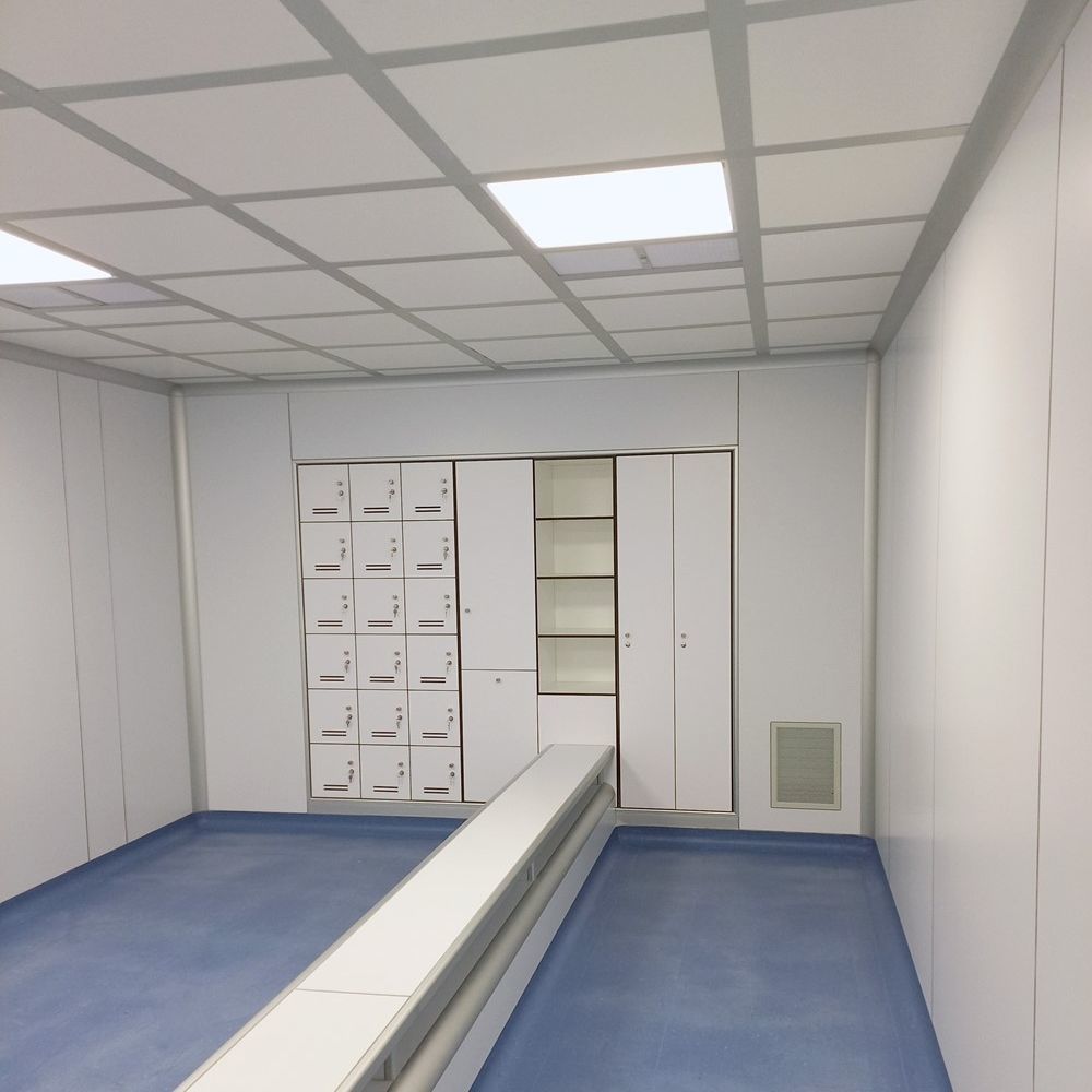 Stainless steel locker - Cleanroom Italia srl - HPL / automatic