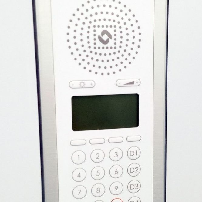Antibacterial intercom system - Cleanroom Italia srl