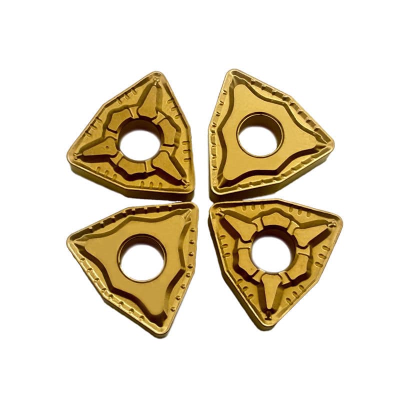 High feed rate indexable cutting insert - WNMU Series - SUZHOU SHANDE ...