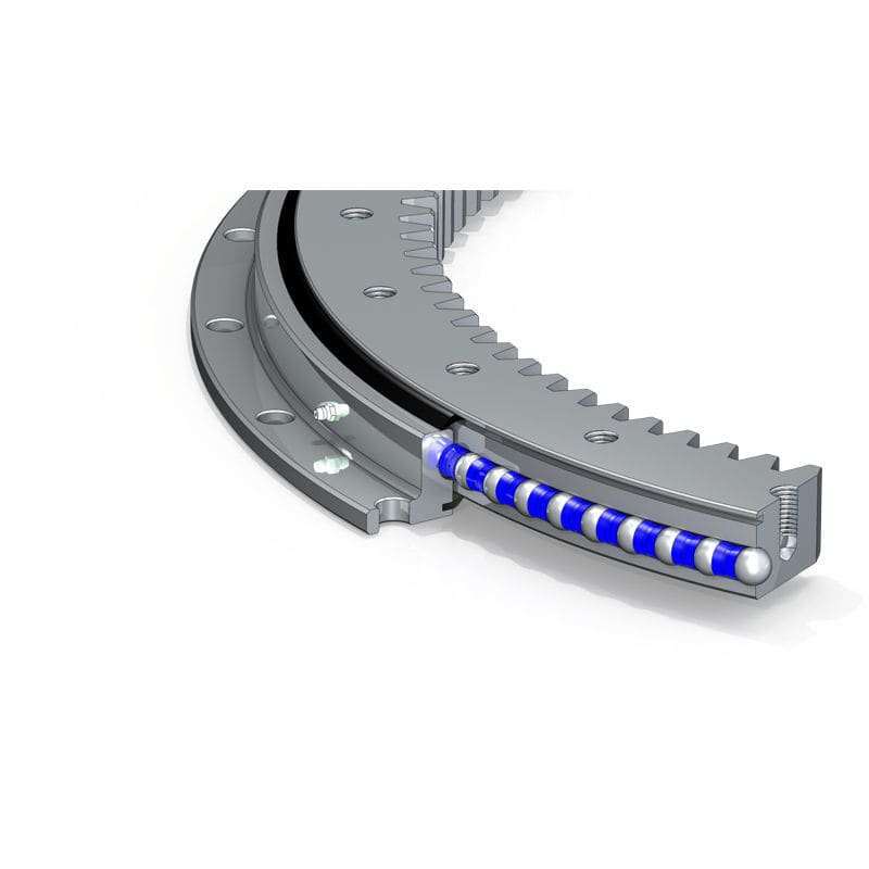 4-point contact ball bearing slewing ring - SS 1B20 L - Reel Makina ...