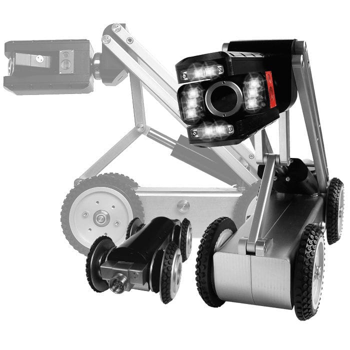 Wheeled inspection crawler - Zikmund electronics s.r.o. - 360° viewing ...