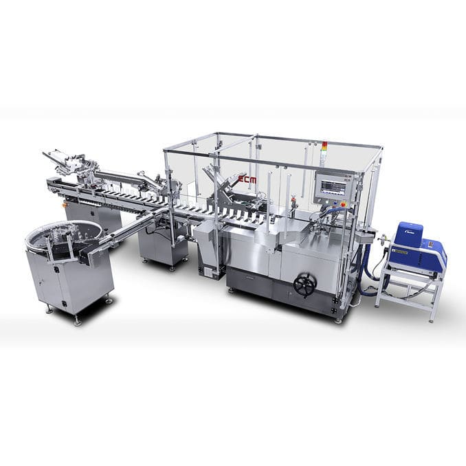 Horizontal cartoner - ECMI-120 - ECM Co., Ltd. - automatic