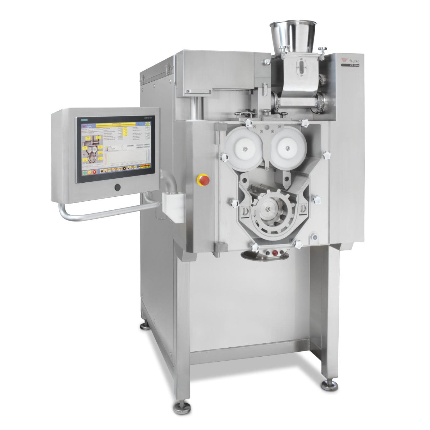 Granulation roller compactor - CP 1000 - Faytec AG - hydraulic / large ...