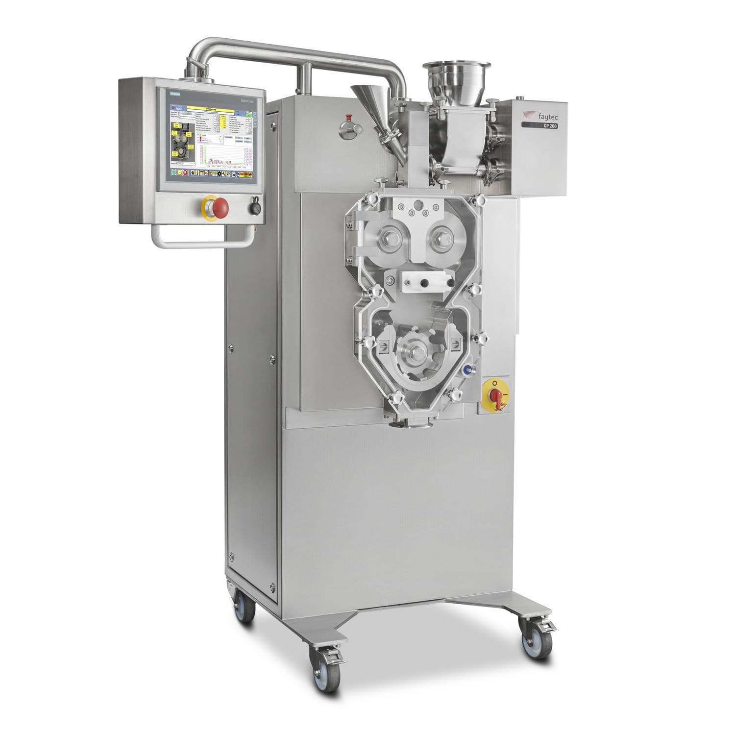 Granulation roller compactor - CP 200 - Faytec AG - large / laboratory ...